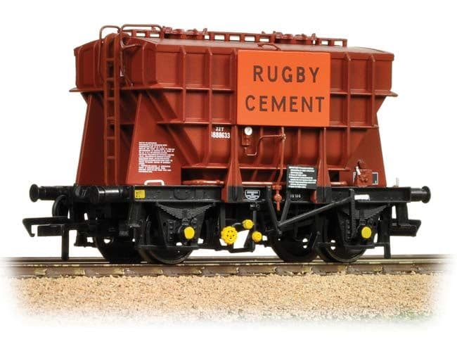 BACHMANN 38-272 1 76 OO SCALE Rugby Cement 22-ton Presflo Bulk Cement Wagon