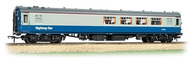 BACHMANN 39-321 00 SCALE BR Mk1 BSP Pullman Night Cap Bar Blue/Grey ...