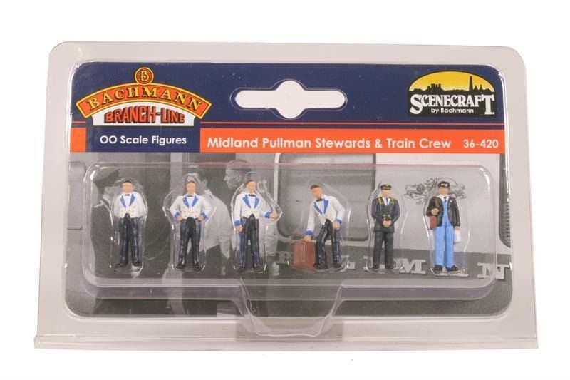 BACHMANN SCENECRAFT 36-420 1 76 OO SCALE Midland Pullman Stewards and ...
