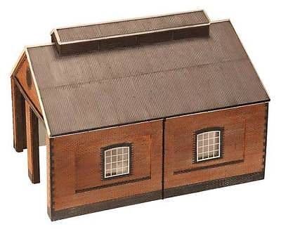 BACHMANN SCENECRAFT 44-0001 1 76 OO SCALE Two Road Brick Engine Shed