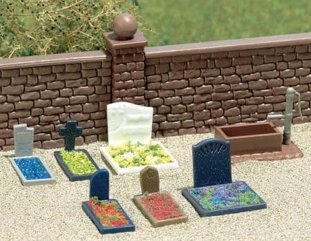 BUSCH 7662 1 87 HO SCALE Grave Stones