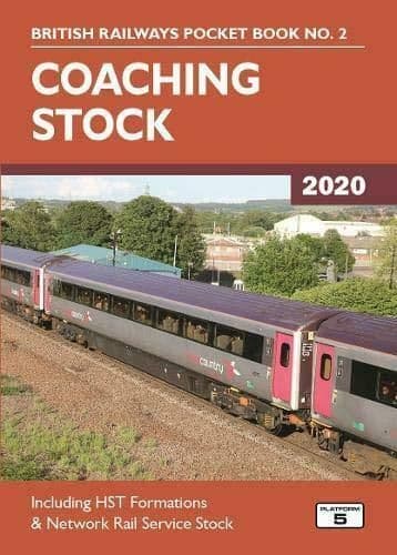 COACHING STOCK 2020 HST Formations & Network Rail Stock ISBN 9781909431553