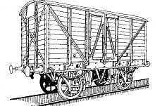 COOPER-CRAFT 1008W OO SCALE GWR Mink Van V4 7 6" High