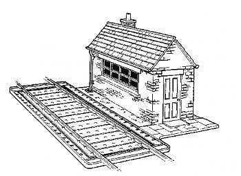COOPER-CRAFT 2001 OO SCALE Pooley Rail Weighbridge & Hut