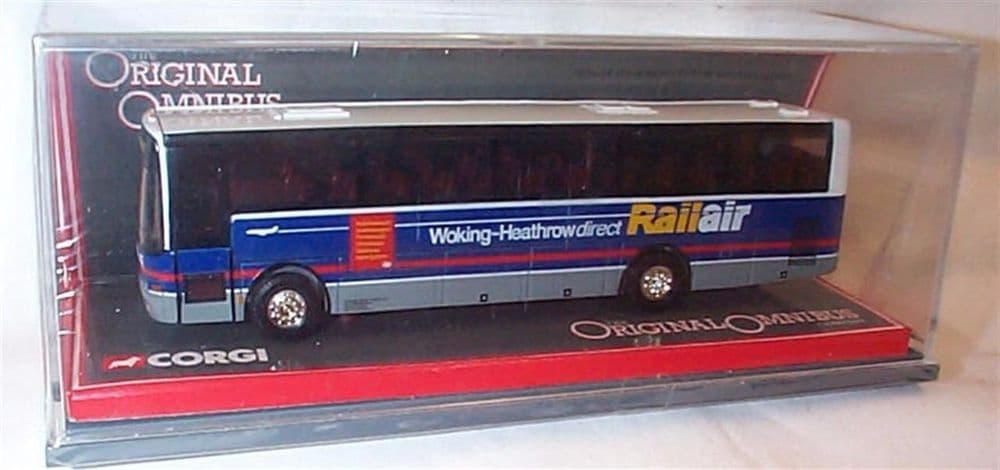 CORGI ORIGINAL OMNIBUS 42710 OO SCALE VAN HOOL ALIZEE RAILAIR HEATHROW ...