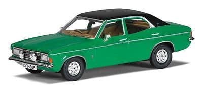 CORGI VANGUARD VA10310 1 43 O SCALE Ford Cortina Mk3 2000E Modena Green