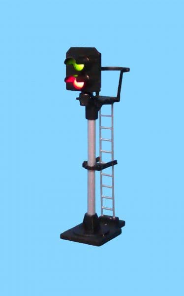 ECKON & BERKO B301 OO SCALE 2 light signal red/green platform starter ...