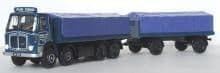 EFE 34401 00 SCALE AEC Mark V 4 Axle Flatbed Truck 2 Axle Trailer Alan ...