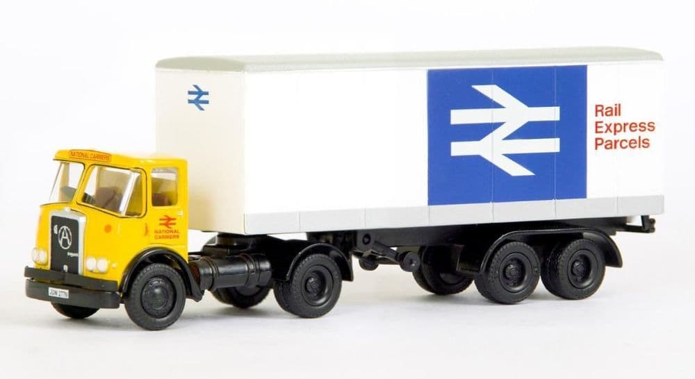 EFE 40201 1 76 OO SCALE Atkinson Articulated Boxvan Lorry National Carriers