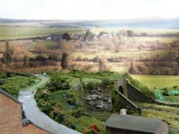 GAUGEMASTER BACKSCENE GM702 Large Countryside Backscene