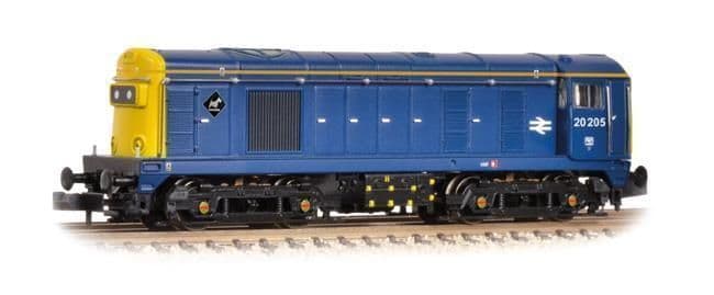 GRAHAM FARISH 371-037 1 148 N SCALE Class 20 20205 BR Blue