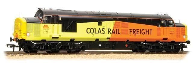 GRAHAM FARISH 371-171 1 148 N SCALE Colas 37421 ex-BR Class 37/4 Co-Co ...
