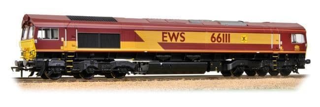 GRAHAM FARISH 371-384A 1 148 N SCALE EWS 66111 Class 66 Co-Co Diesel EWS