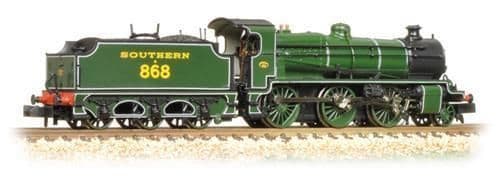 GRAHAM FARISH 372-930 1 148 N SCALE Class 2-6-0 868 SR Olive Green