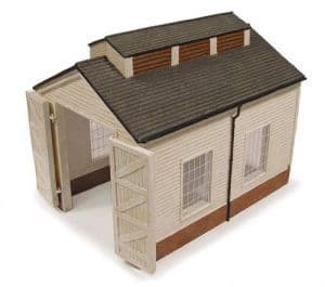 GRAHAM FARISH SCENECRAFT 42-009 N SCALE Single Road Small Wooden Engine ...