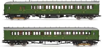 HORNBY R3161A OO SCALE SR 2-BIL 2-car EMU Train Southern Green DCC Ready