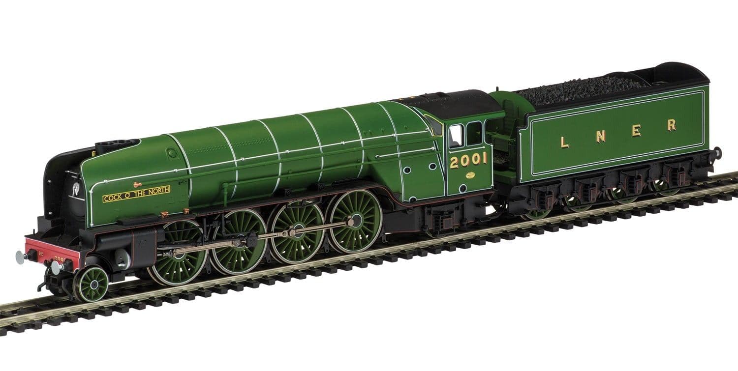 Hornby R3246TTS OO SCALE LNER 2-8-2 Cock O The North P2 Class with TTS ...