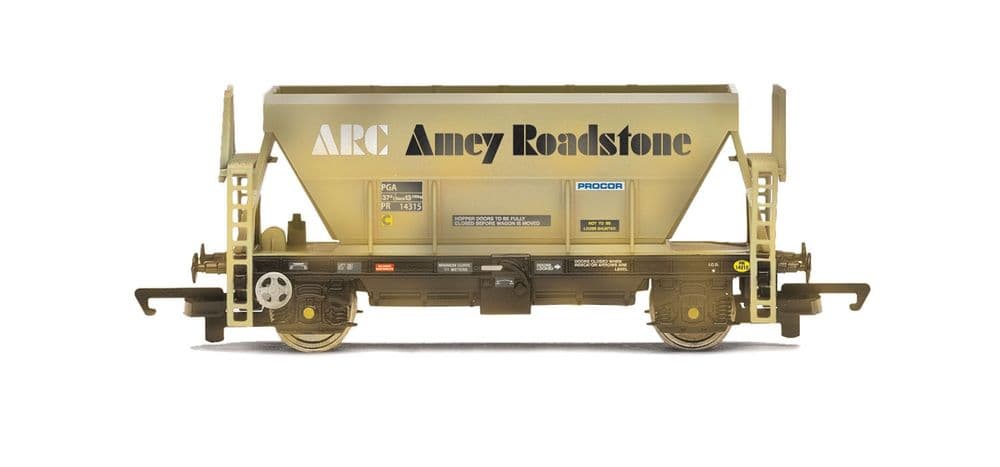 HORNBY R6618 1 76 OO SCALE Amey Roadstone PGA Wagon - Weathered