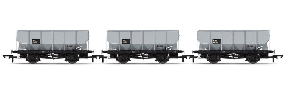 HORNBY R6691 1 76 OO SCALE BR 21 Ton Hopper Wagons - Three Wagon Pack