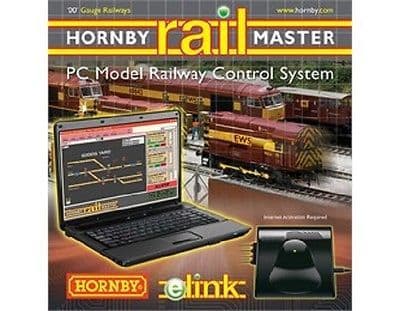 HORNBY R8312 e-LINK Module Railmaster Software & 1 Amp Transformer