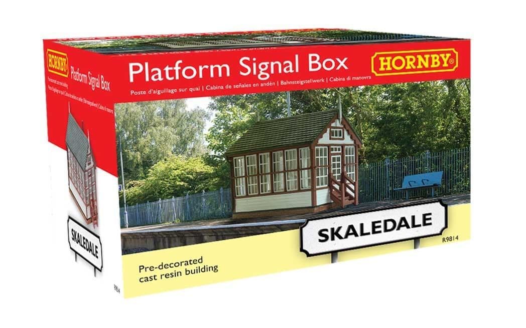 HORNBY SKALEDALE R9814 1 76 OO SCALE Platform Signal Box