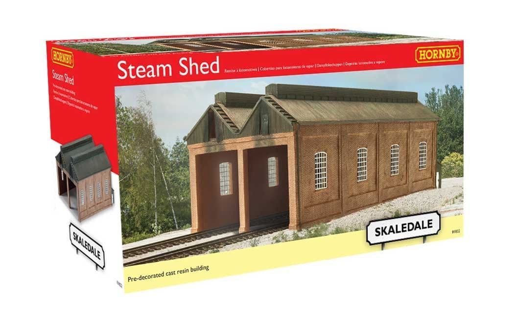 HORNBY SKALEDALE R9822 1 76 OO SCALE Steam Locomotive Shed