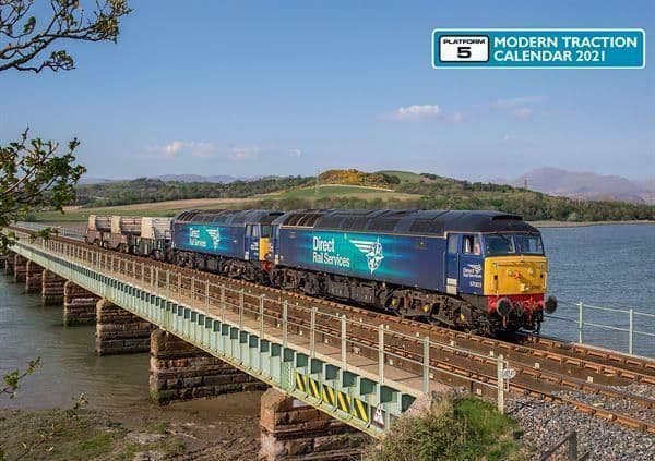 MODERN TRACTION CALENDAR 2021 ISBN CAL1-2021