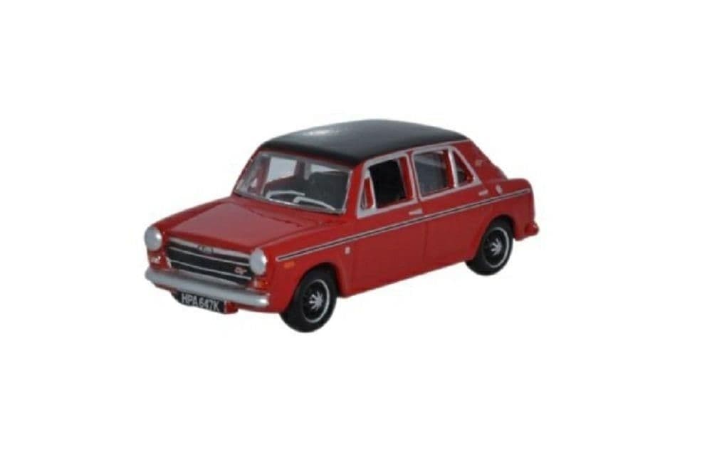 OXFORD DIECAST 76AUS002 1 76 OO SCALE Austin 1300 Flame Red