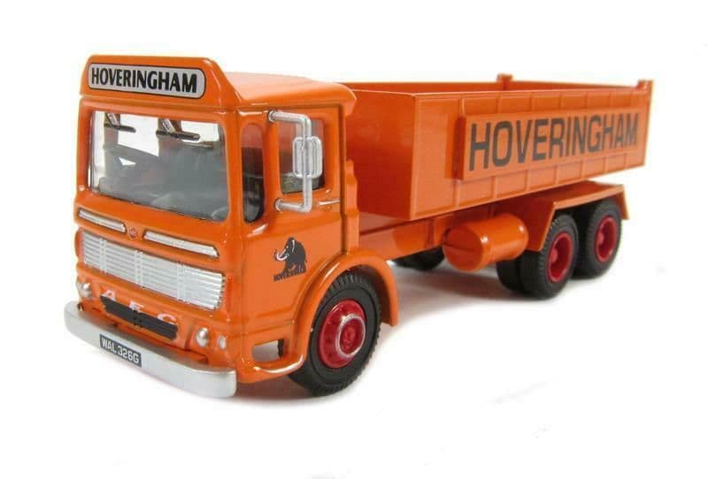 OXFORD DIECAST 76TIP001 OO SCALE AEC Ergomatic 6-Wheel Tipper "Hoveringham"