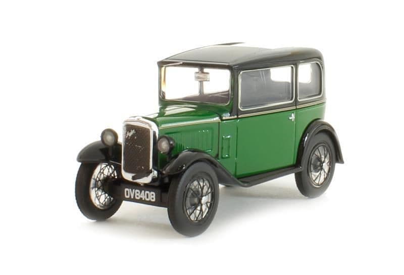OXFORD DIECAST ASS004 1 43 O SCALE Austin Seven RN Saloon Westminster Green
