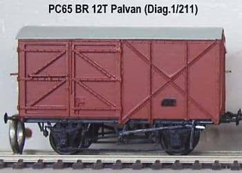 PARKSIDE DUNDAS PC65 OO SCALE BR 12 Ton Palvan