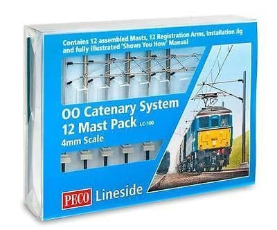 PECO LC-100 1 76 OO Scale Catenary System Start Up Pack