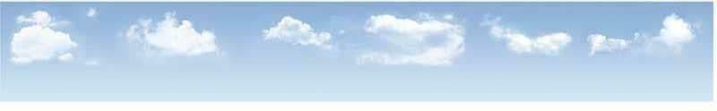 PECO SK-P03 Scenic Background Sky and Clouds Photographic Backscene