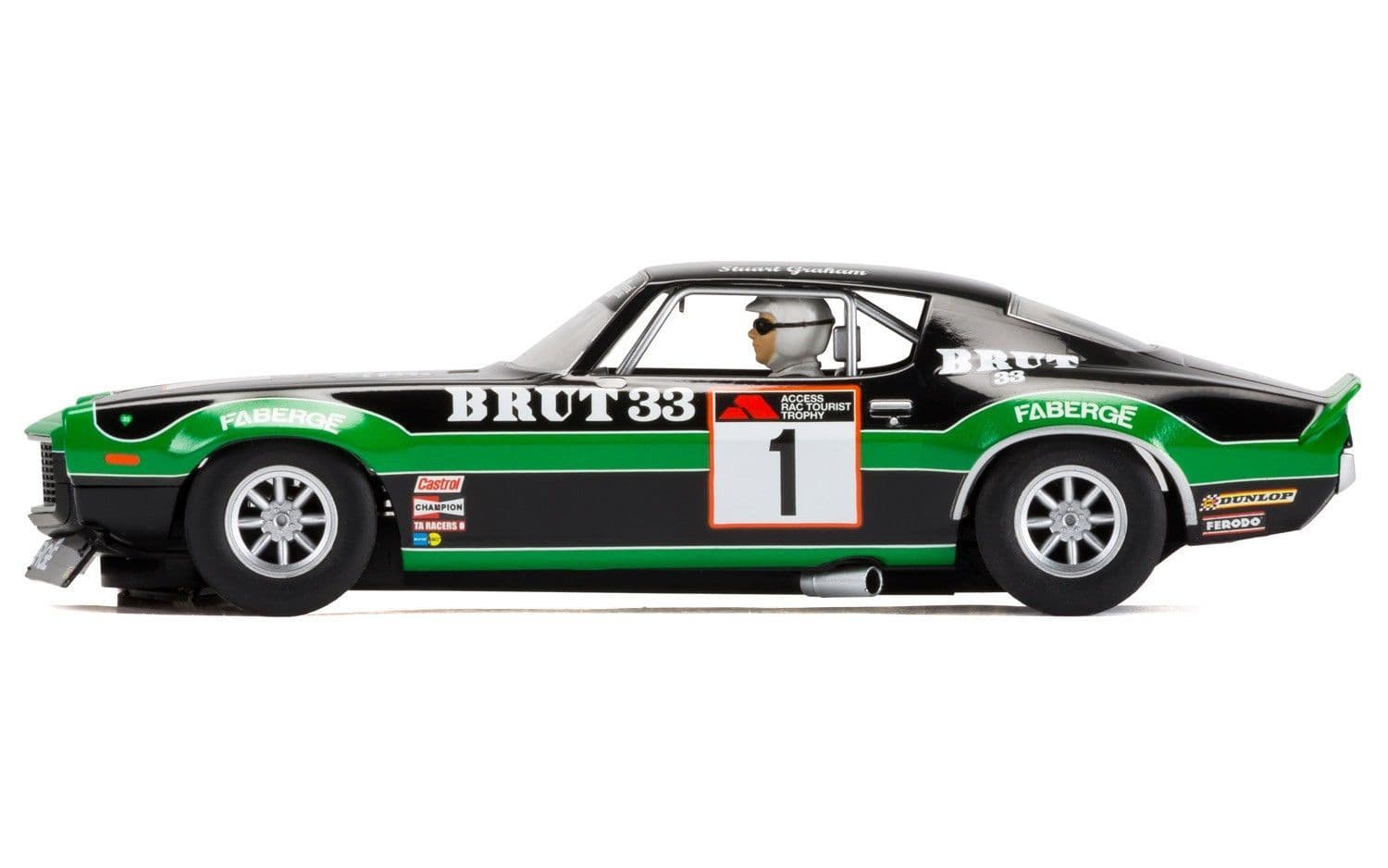SCALEXTRIC C3612 Chevrolet Camaro 1970 Faberge Racing No1 Stuart Graham