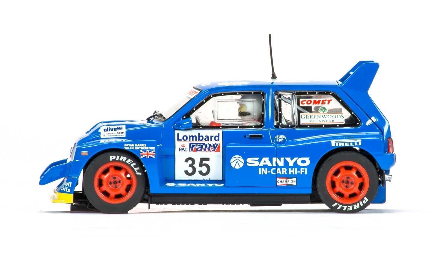 SCALEXTRIC C3639 MG Metro 6R4 No35 Willie Rutherford