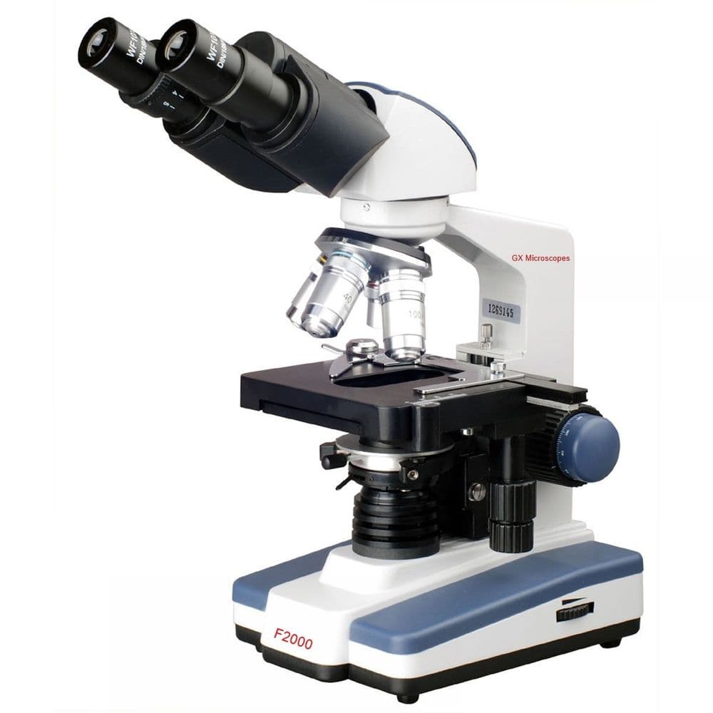 2000 Series 40X-2000X Routine Grade Binocular Upright Microscope ...