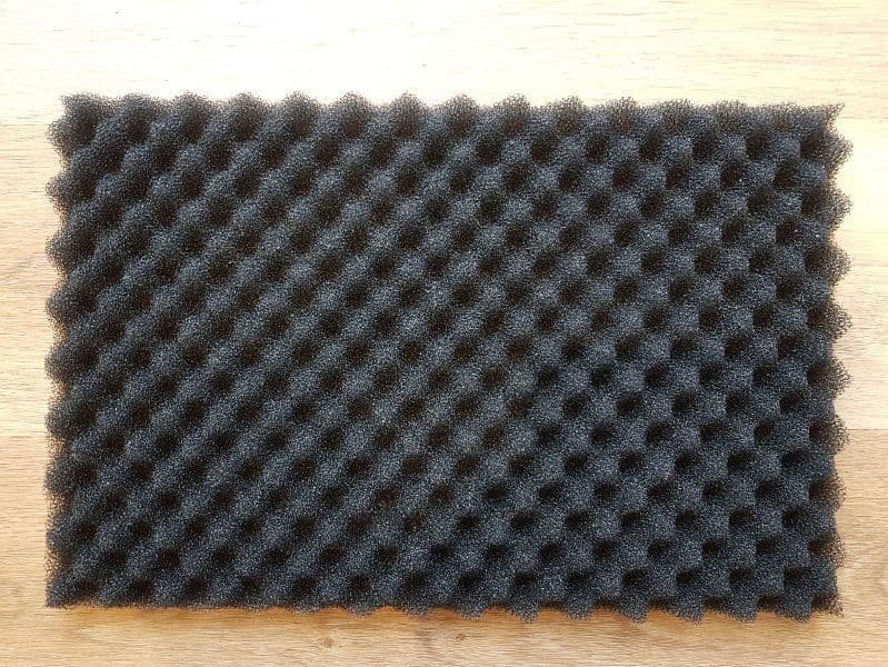 Coarse deep profile foam colour may vary