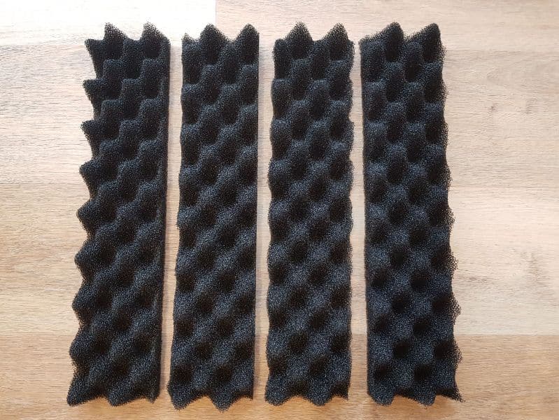 FX4 Thick deep profile coarse foams set of 4