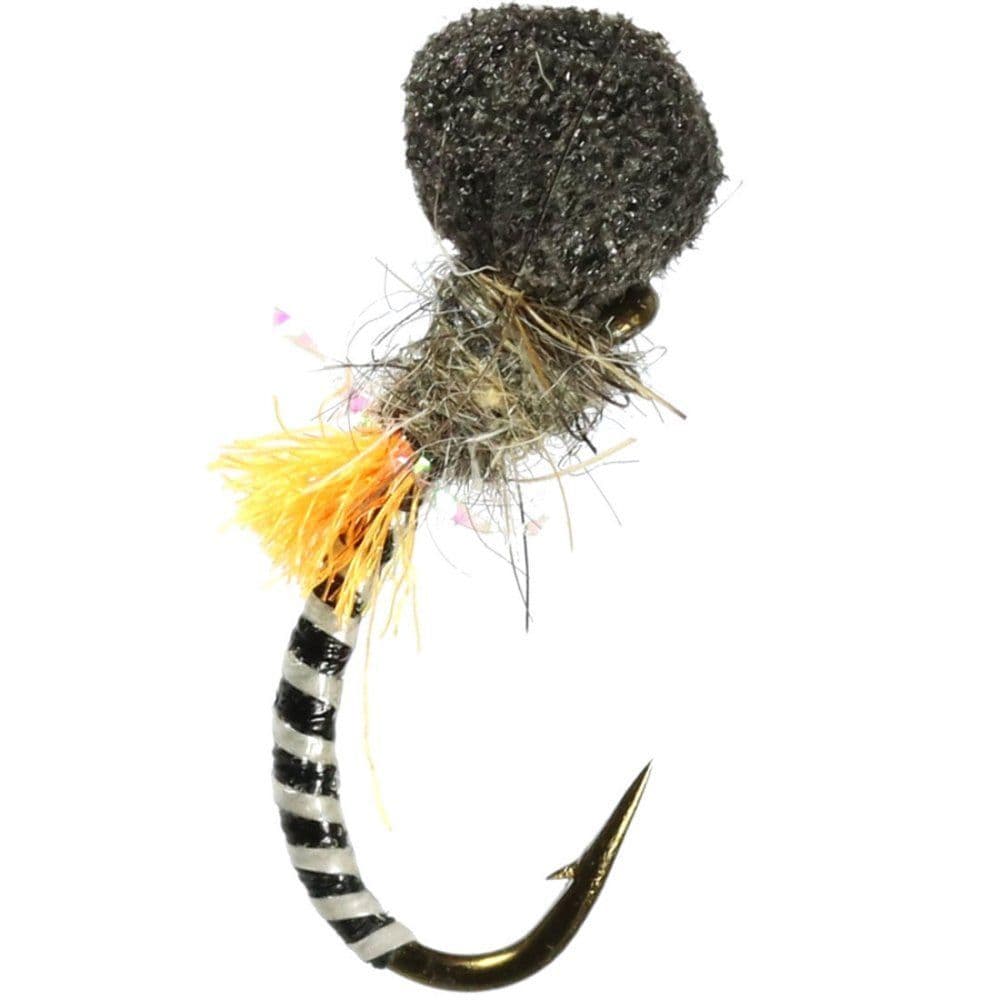 BLACK QUILL FOAM BUZZER DRY - CALEDONIA