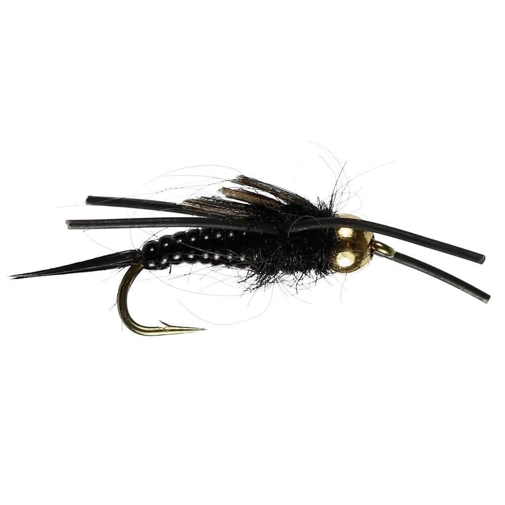 BLACK STONE BEADED NYMPH - CALEDONIA