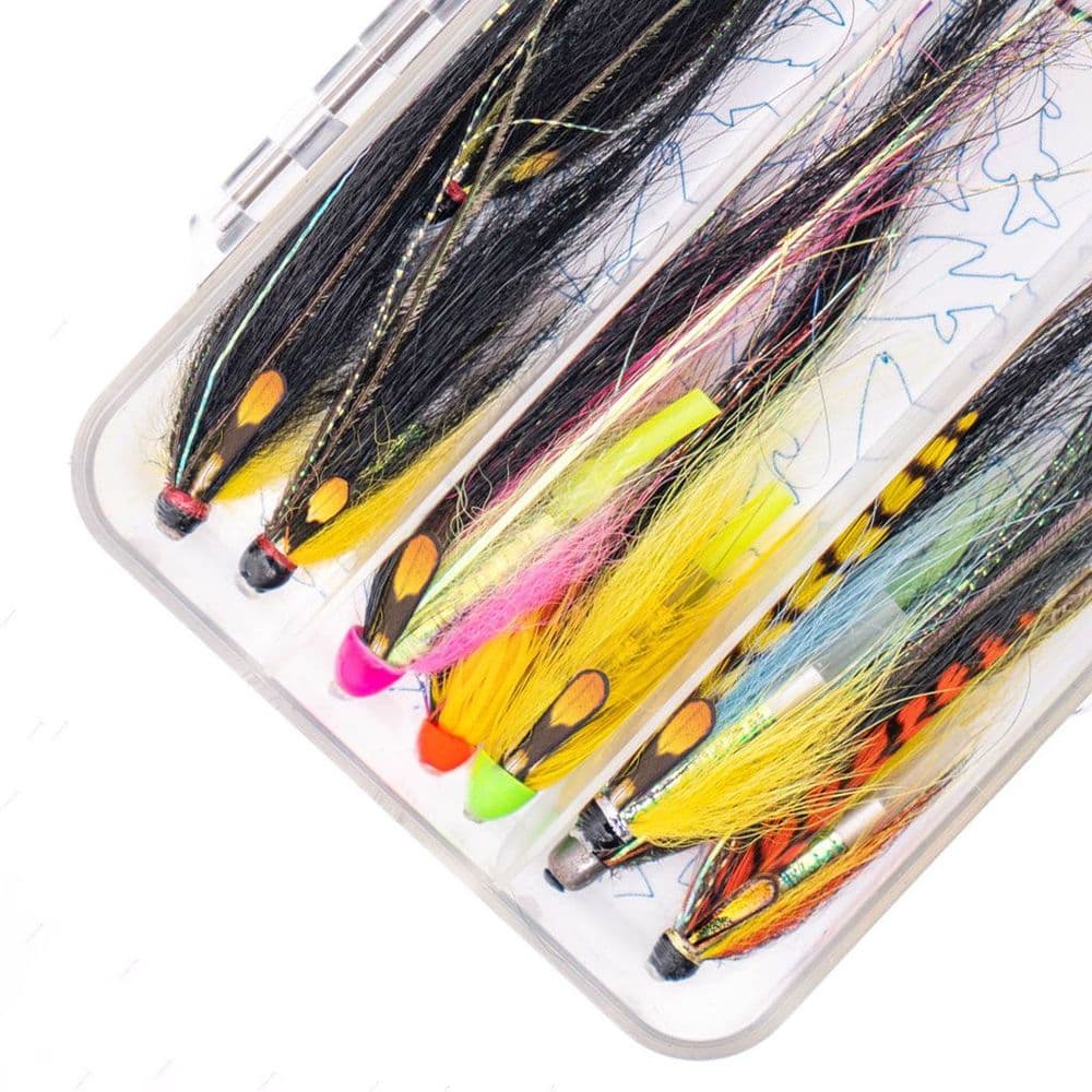 Caledonia Salmon Fly Selection - Monkey Tubes