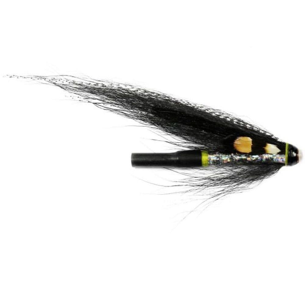 Copper Tube Salmon Fly - Silver Stoats Tail