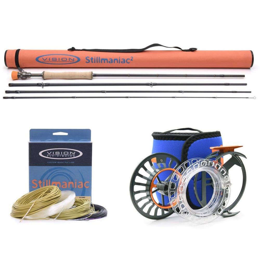 Vision Stillmaniac 2 Fly Fishing Rod Combo Includes rod reel and line
