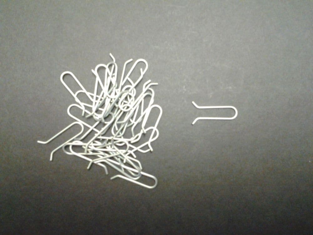 50 x HEAVY WIRE LOOPS CONNECTOR MOULD WRECK BOAT COD SEA FISHING LEAD ...