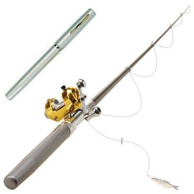 Mini Baitcast Pen Rod and Reel