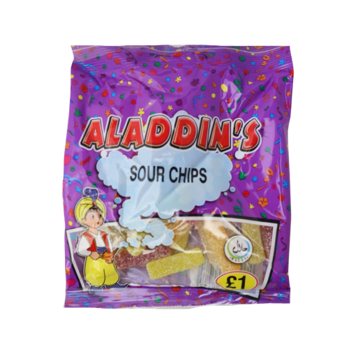 Aladdins Sour Chips: Halal Kids Sweets at Kandy King