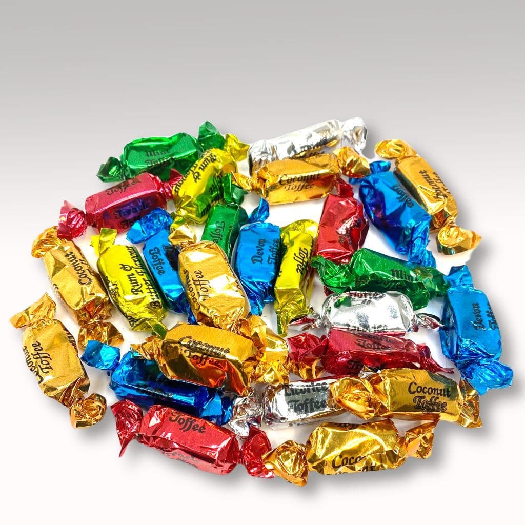 ASSORTED TOFFEES WRAPPED 3KG