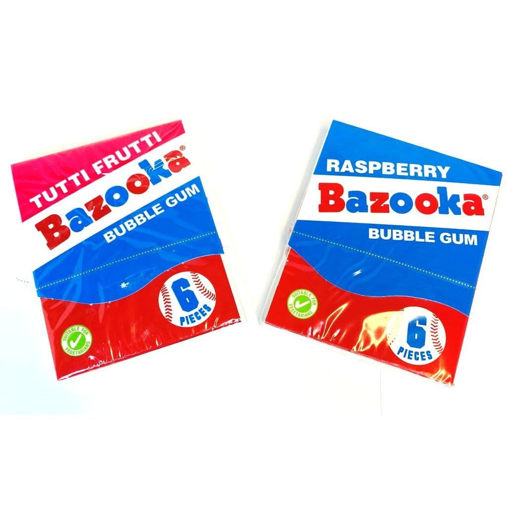 BAZ02 BAZOOKA GUM TUTTI FRUTTI 12 PACK