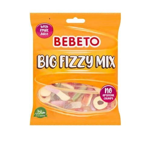 BEBETO PRE PACK BIG FIZZY MIX 10X150G