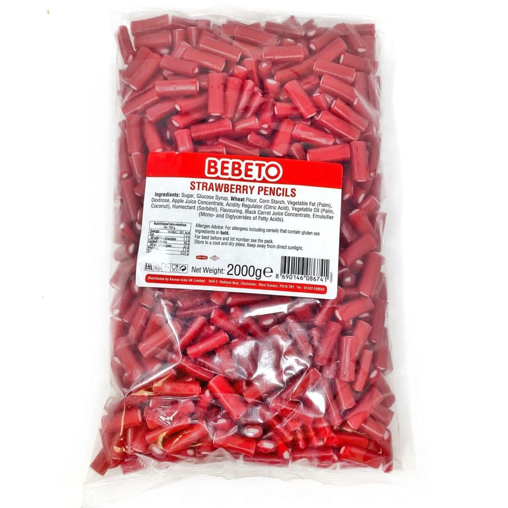 BEBETO STRAWBERRY PENCILS 2KG